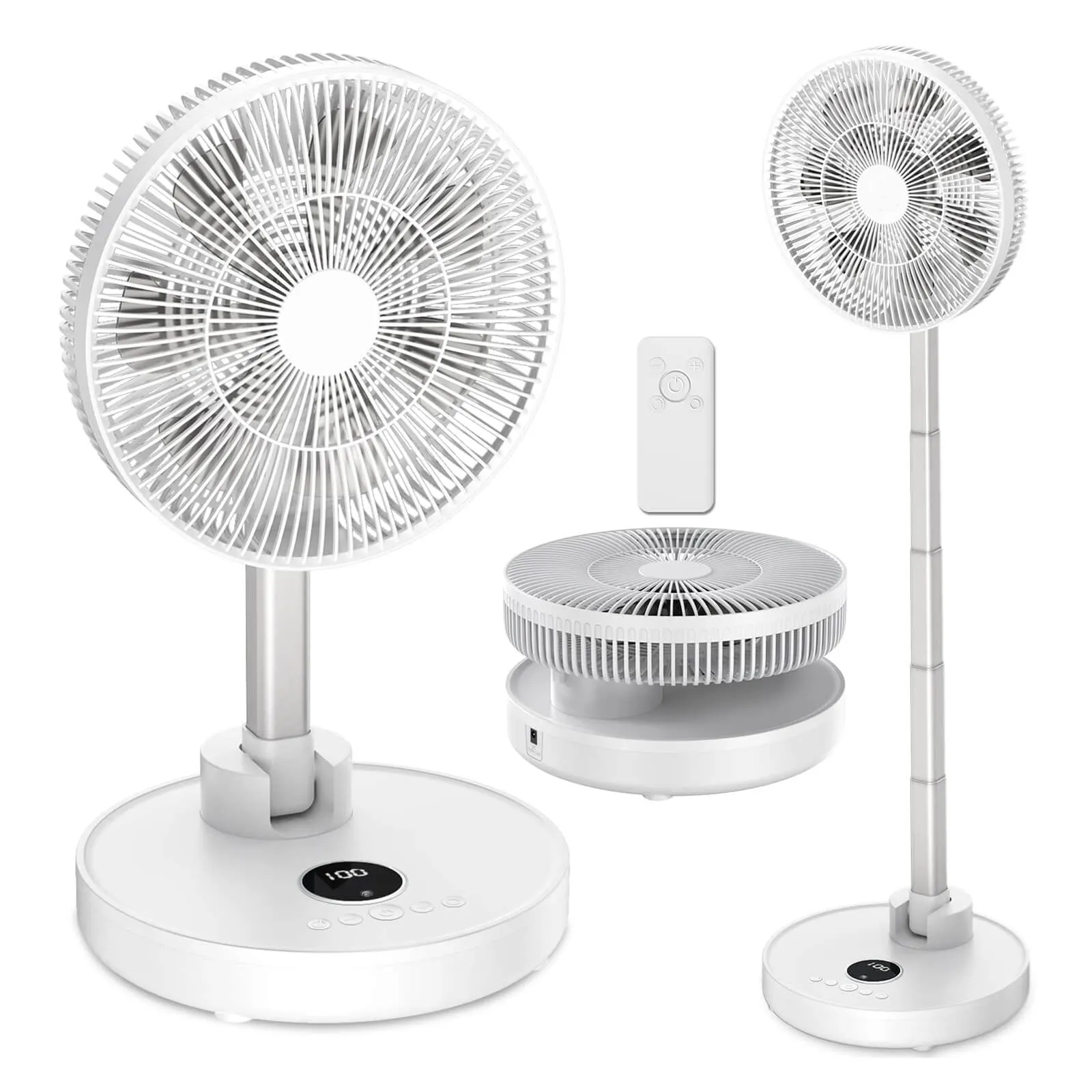 Portable Standing Fan LBSTP With Remote Control, 9 Inch Foldable ...